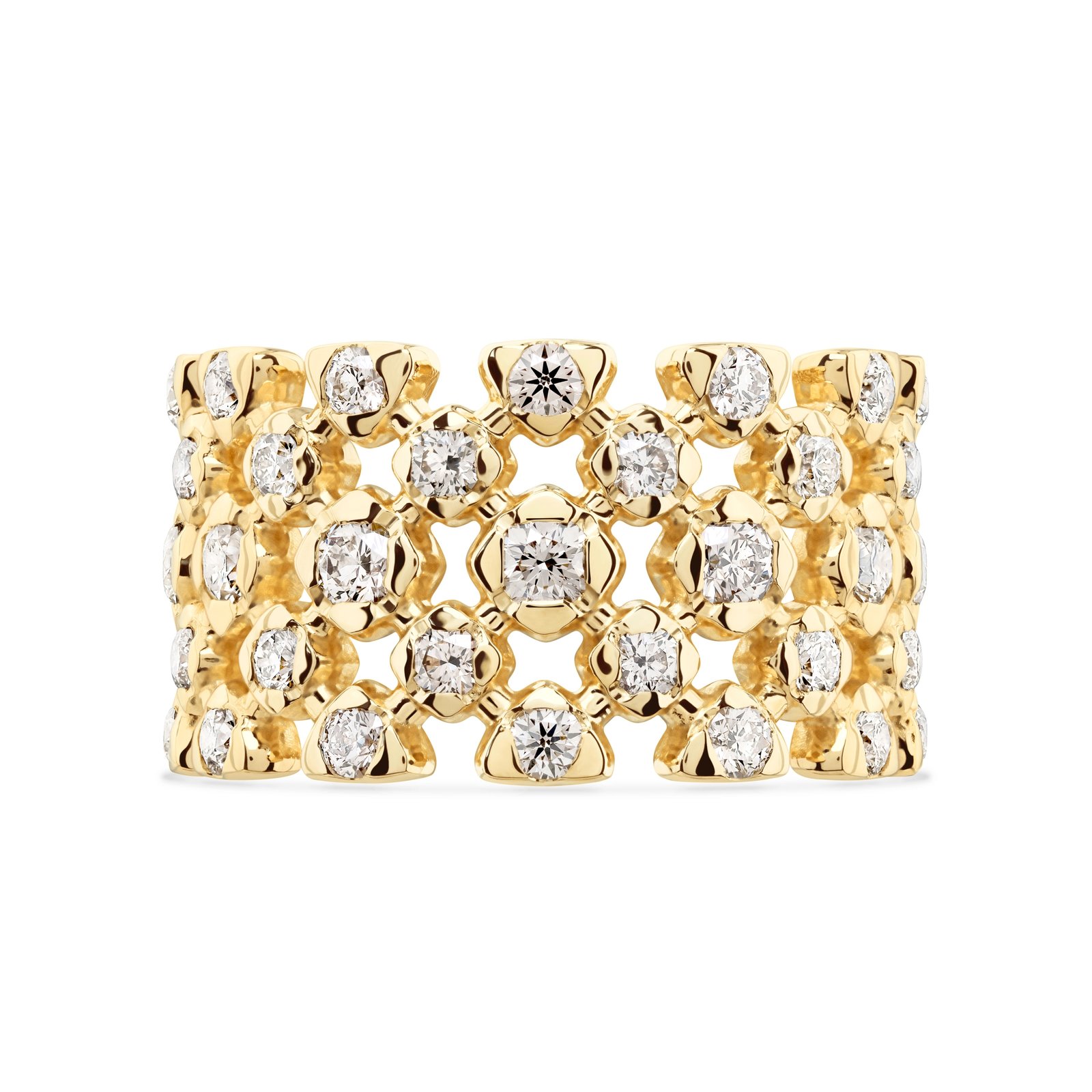 ARISTOS Champagne Diamonds Ring - TAURUS JEWELS